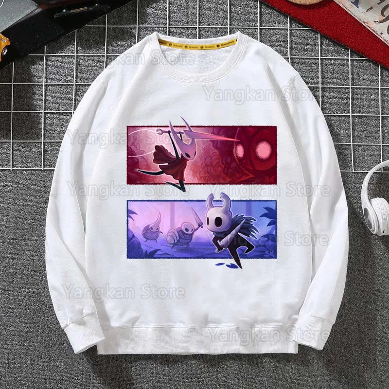 Hollow Knight Silksong Sweatshirt - Hornet & The Knight – Hollow Knight ...